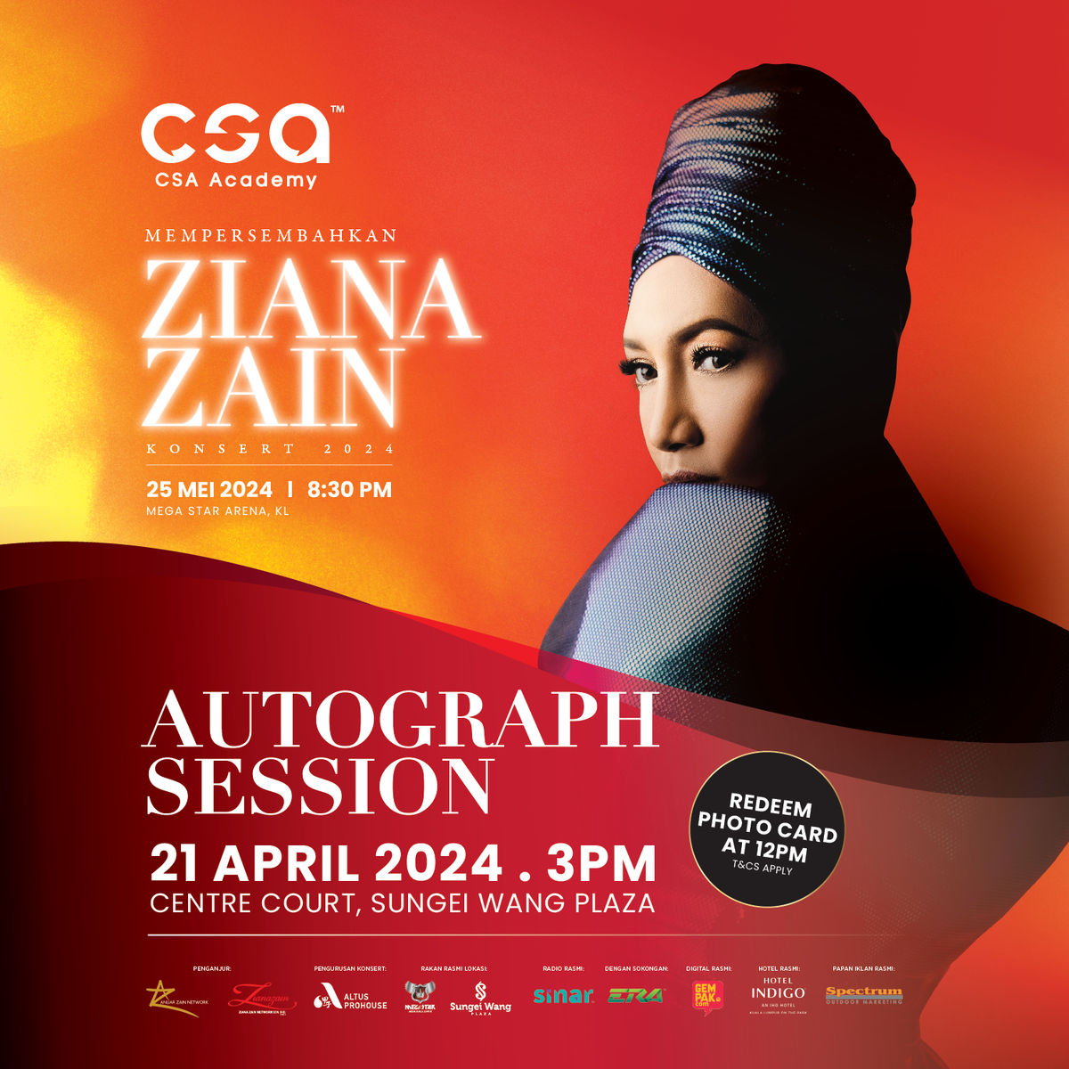 Dapatkan tandatangan & sesi foto eksklusif Ziana Zain di Sungei Wang ...